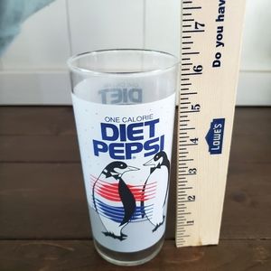Pepsi | Kitchen | Vintage Diet Pepsi 4 Penguin Drinking Glasses | Poshmark